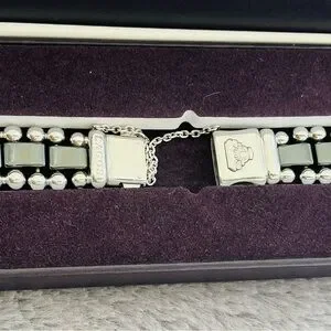 LAGOS | Jewelry | Lagos Silver And Black Watch Band Set | Poshmark